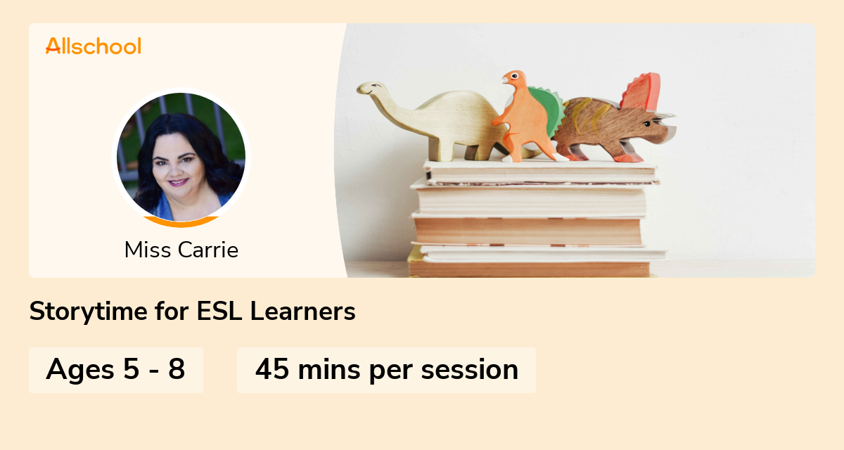 Storytime For Esl Learners Live Interative Class For Ages 5 8