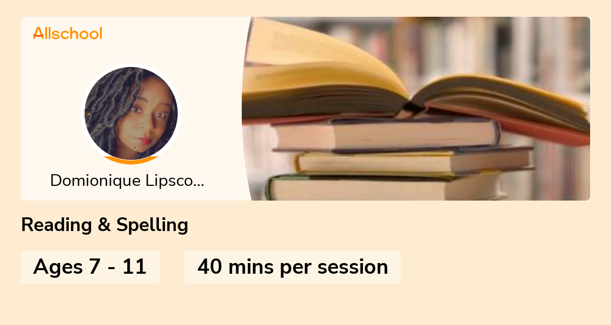 Reading And Spelling Live Interative Class For Ages 7 11 Taught By
