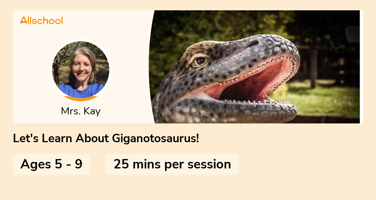 Let's Learn About Dinosaurs! | Live interative class for ages 4-6 ...