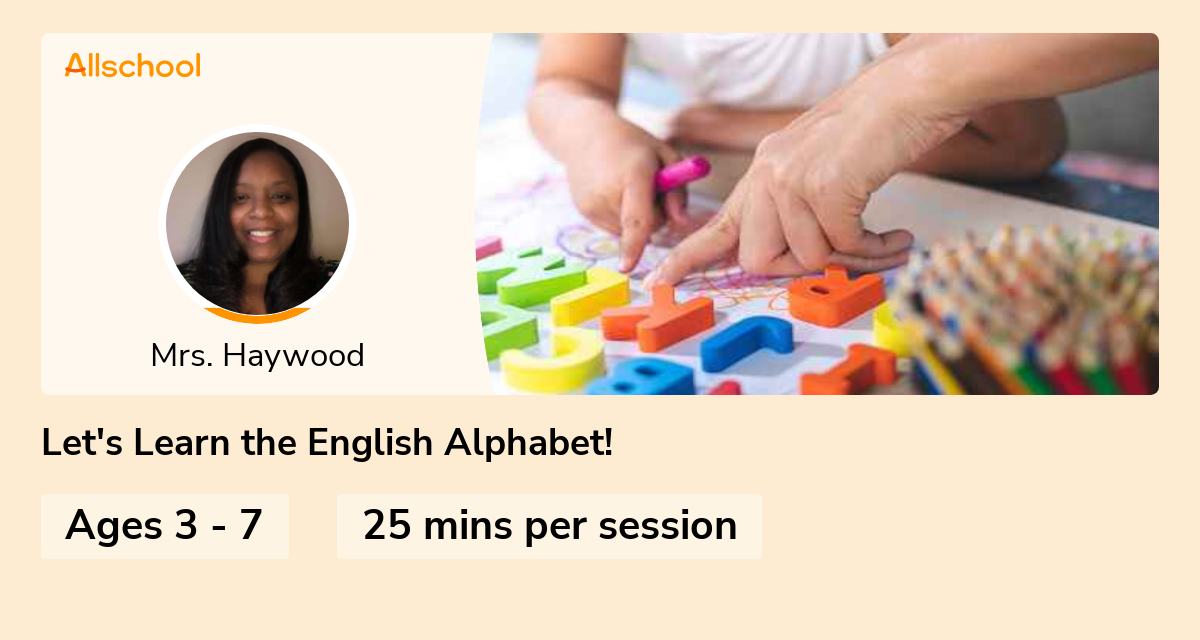 Lets Learn The English Alphabet Live Interative Class For Ages 3 7