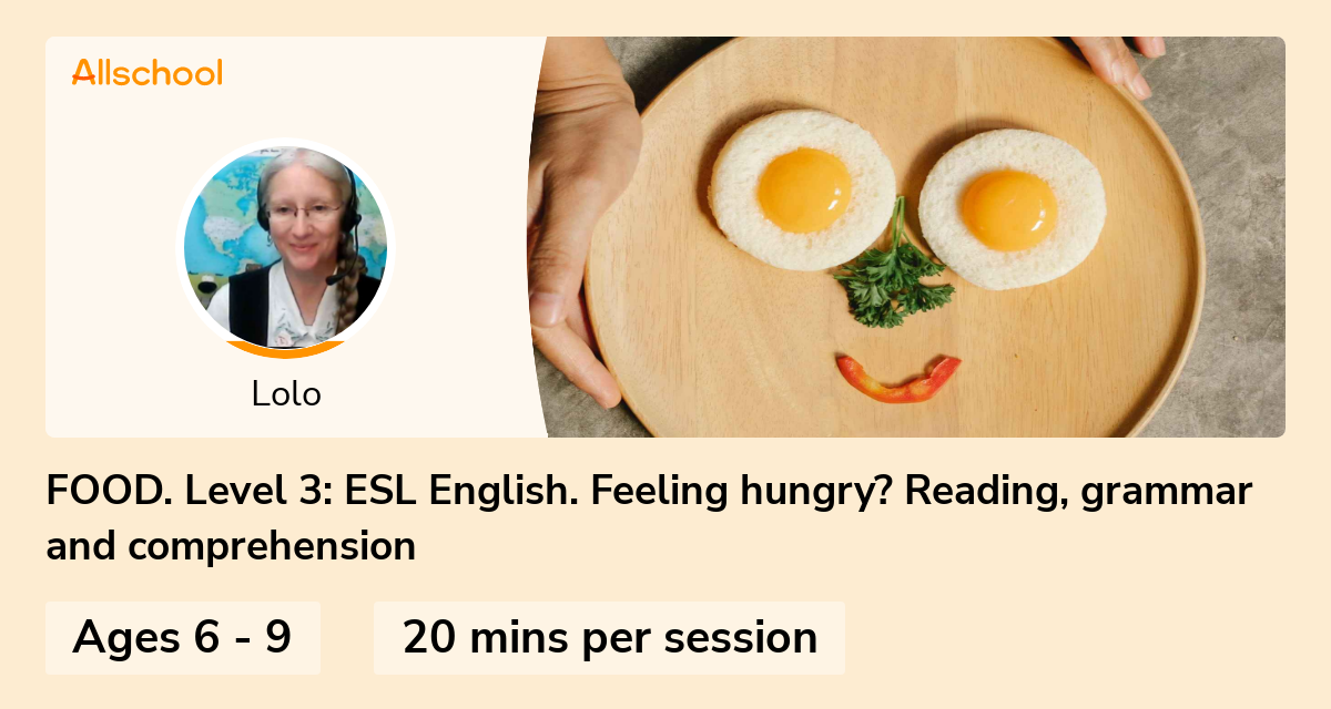 Food Level 3 Esl English Feeling Hungry Reading Grammar And