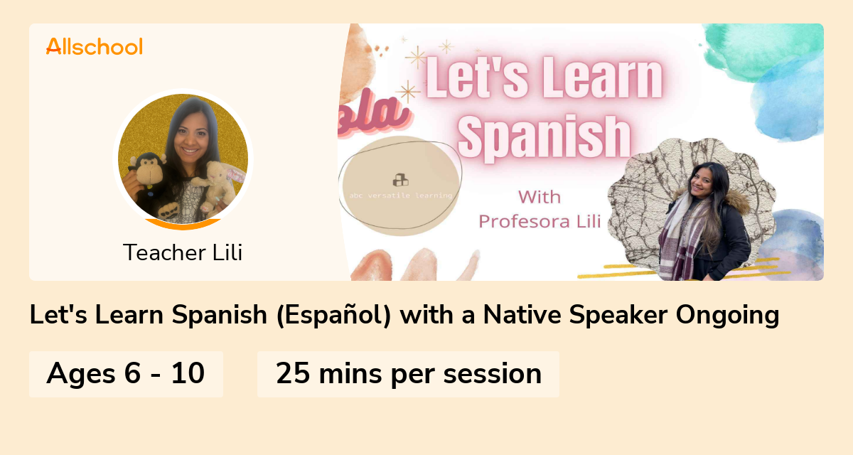 Lets Learn Spanish Español With A Native Speaker Ongoing Live