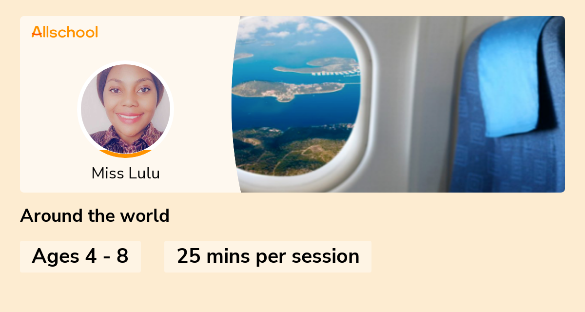Around The World Live Interative Class For Ages 4 8 Taught By Miss