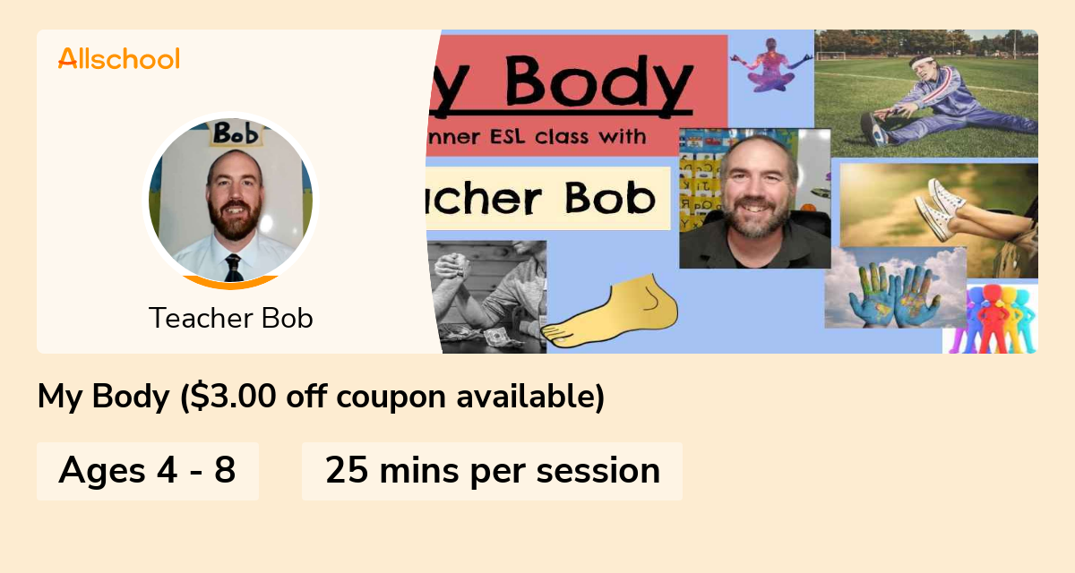 My Body 300 Off Coupon Available Live Interative Class For Ages 4