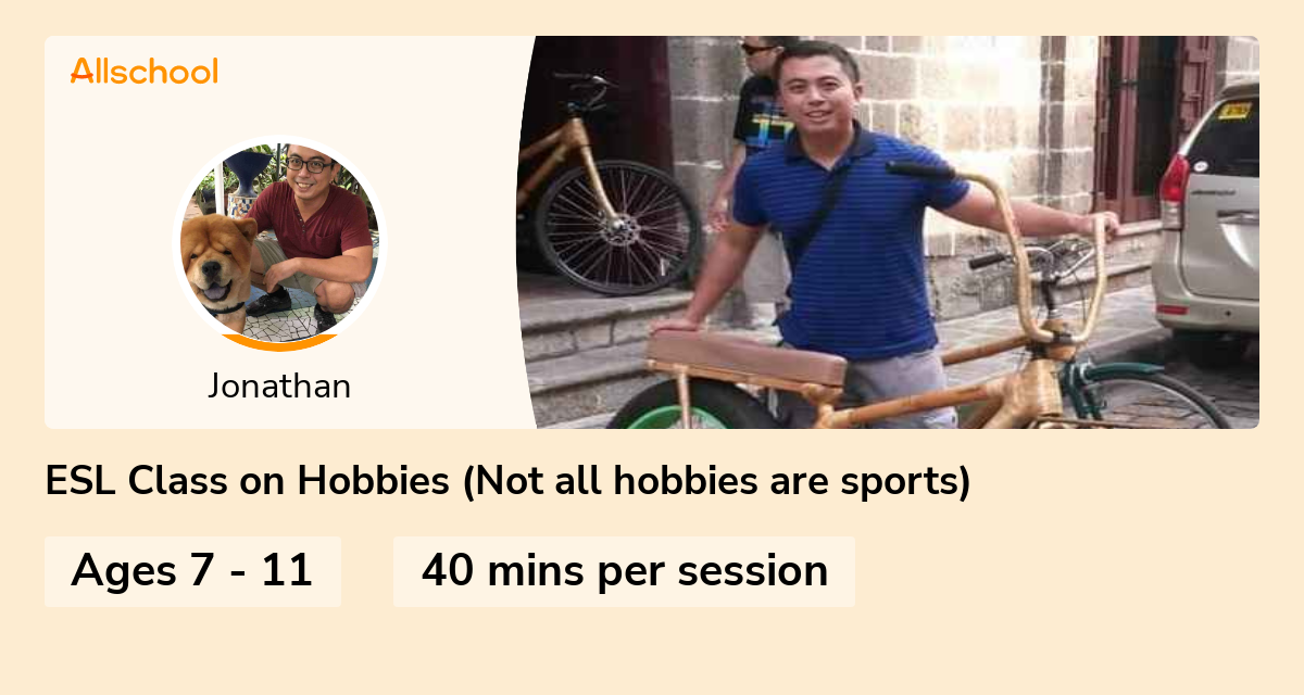 Esl Class On Hobbies Not All Hobbies Are Sports Live Interative